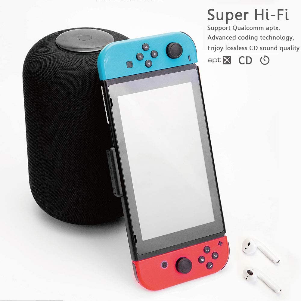 Wireless Bluetooth Adapter for Nintendo Switch & Lite, YOBWIN Bluetoot ...
